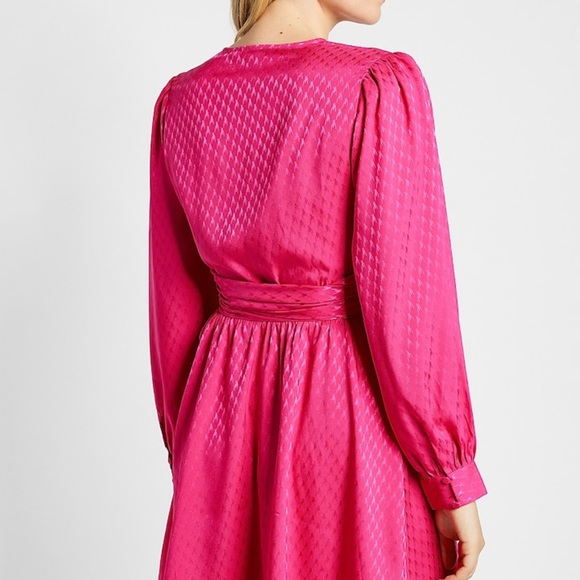 Express | Dresses | Express Pink Midi Dress | Poshmark